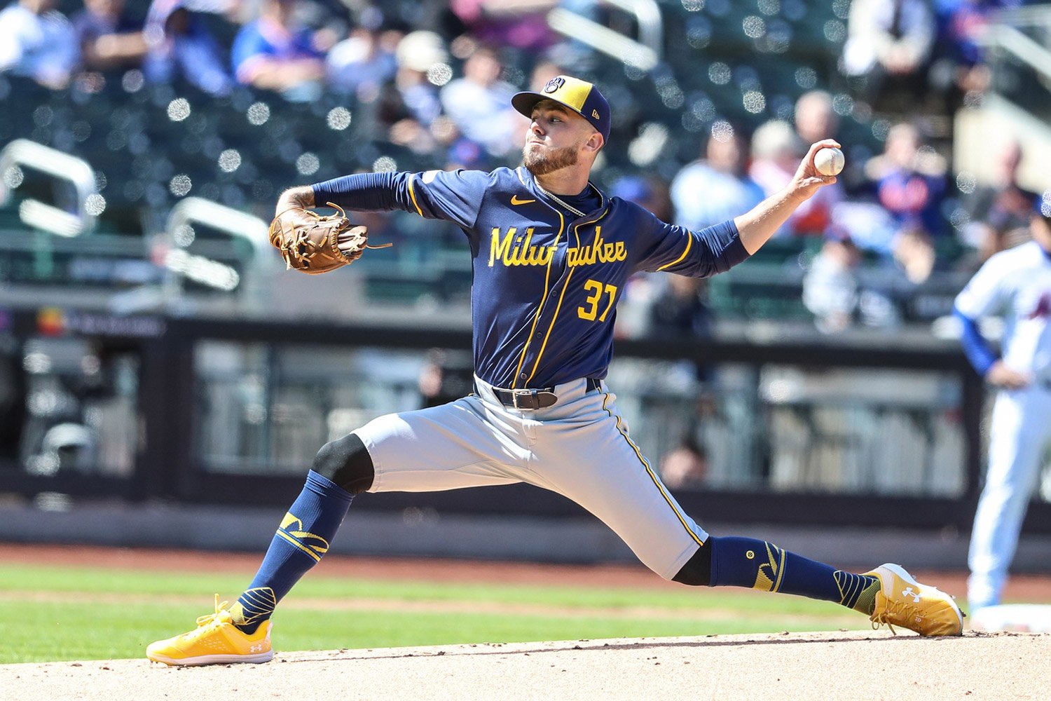 After A Strenuous First Start, It's Apparent Brewers Starter DL Hall Is ...