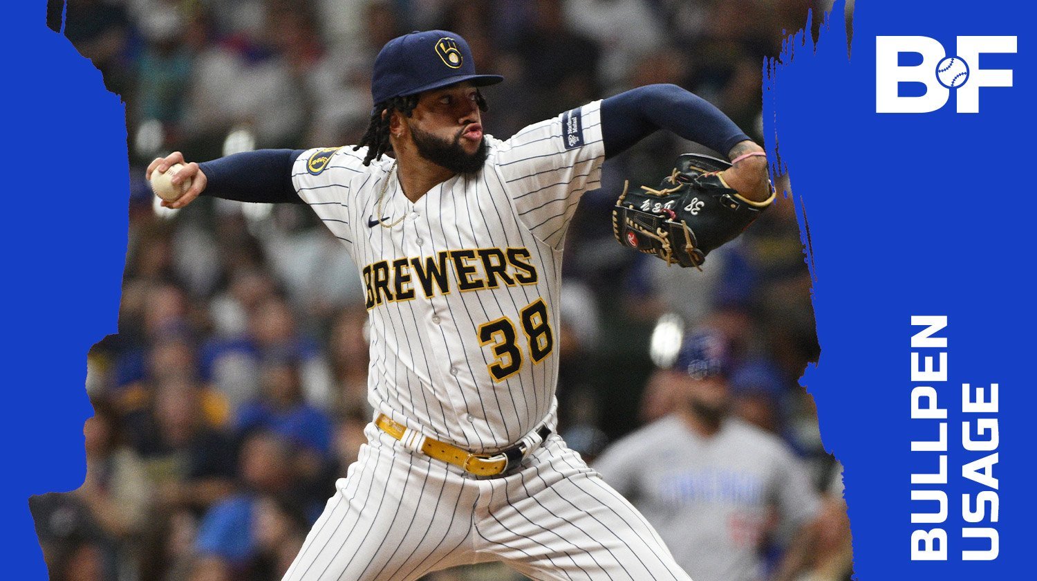 Milwaukee Brewers Bullpen Usage - Brewer Fanatic