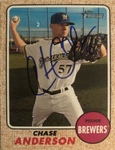 Chase Anderson - The Milwaukee Brewers Players Project - Brewer Fanatic
