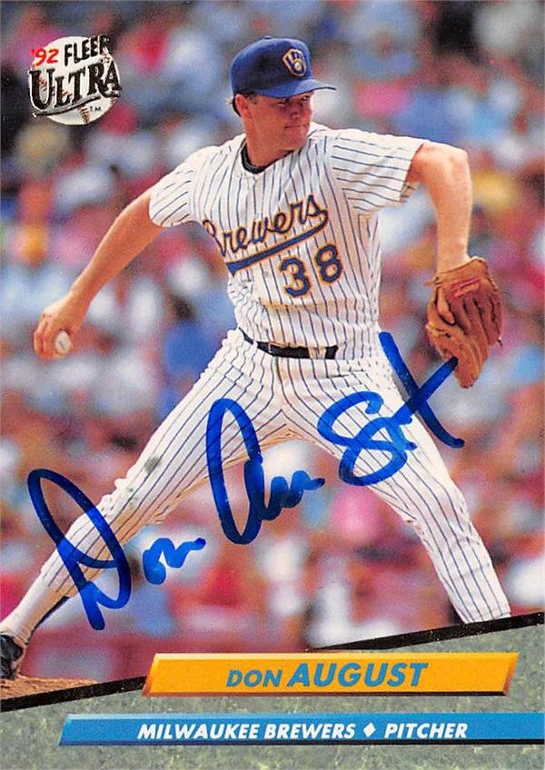 Don August - The Milwaukee Brewers Players Project - Brewer Fanatic