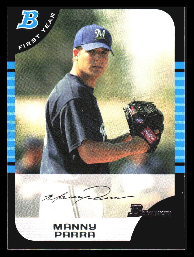 Manny Parra - The Milwaukee Brewers Players Project - Brewer Fanatic