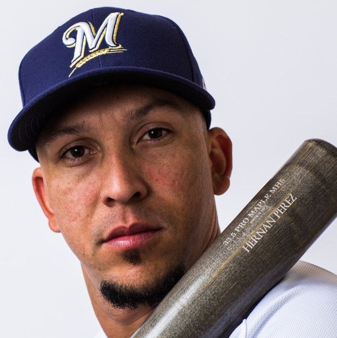 Hernán Pérez - The Milwaukee Brewers Players Project - Brewer Fanatic